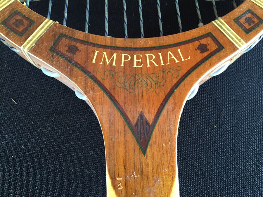 Vintage Wilson Imperial Wooden Tennis Racket