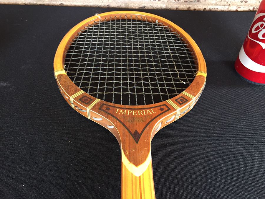 Vintage Wilson Imperial Wooden Tennis Racket