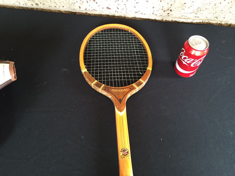 Vintage Wilson Imperial Wooden Tennis Racket