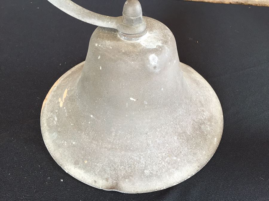 Old Copper Bell With Wall Mount
