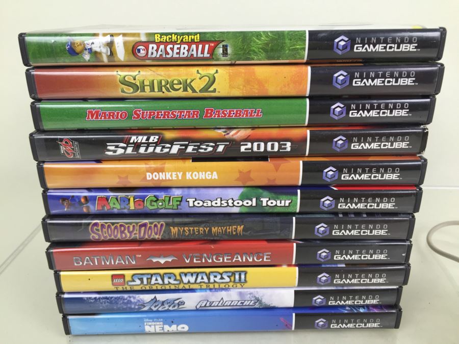 Nintendo Gamecube Game Lot + Play TV Radica Baseball 3