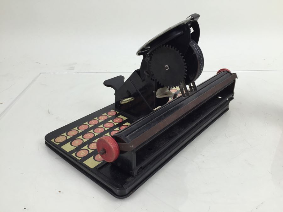 Vintage Child's DIAL TYPEWRITER