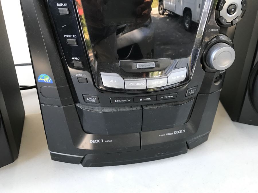 Panasonic CD Stereo System Model No SA-AK100