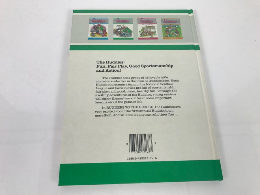 NFL Huddles The Team Mascots Of The NFL Parker Brothers Storybook 1984 ...