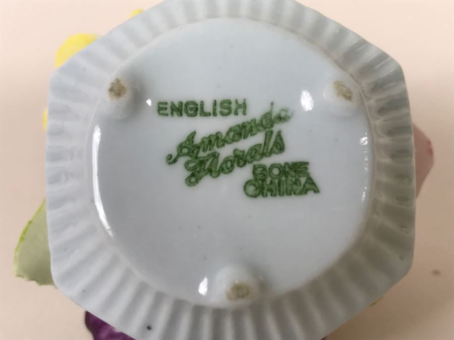 Vintage Aynsley England Hand Painted Fine Bone China Flower Basket ... Vintage Aynsley England Hand Painted Fine Bone China Flower Basket ...