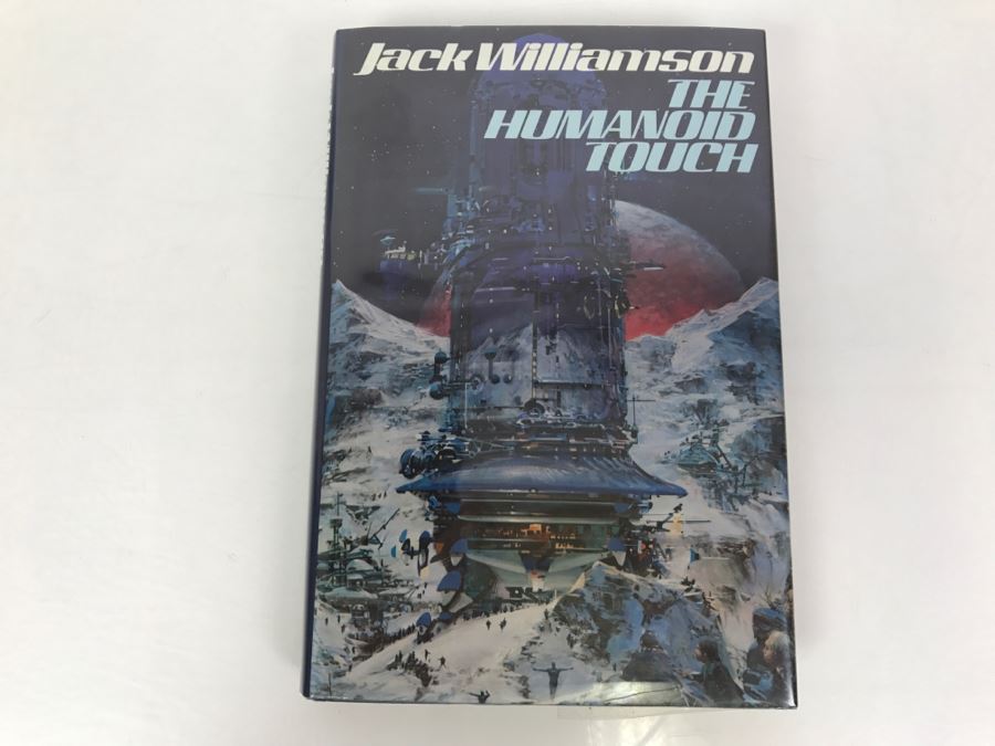 Signed 1980 Hardcover Book The Humanoid Touch By Jack Williamson