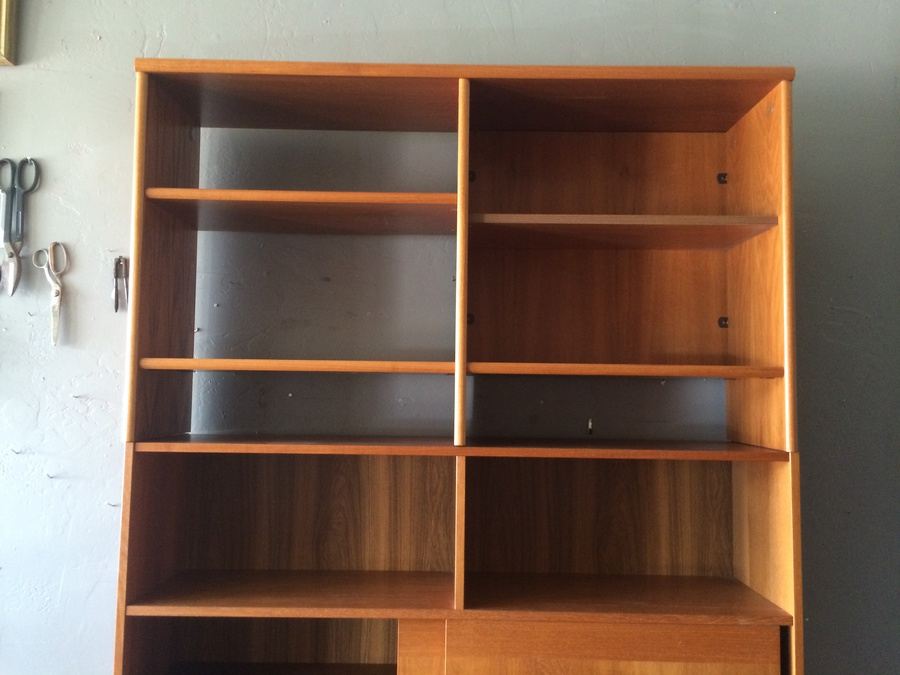 Domino Mobler Danish Bookshelf Wall Unit