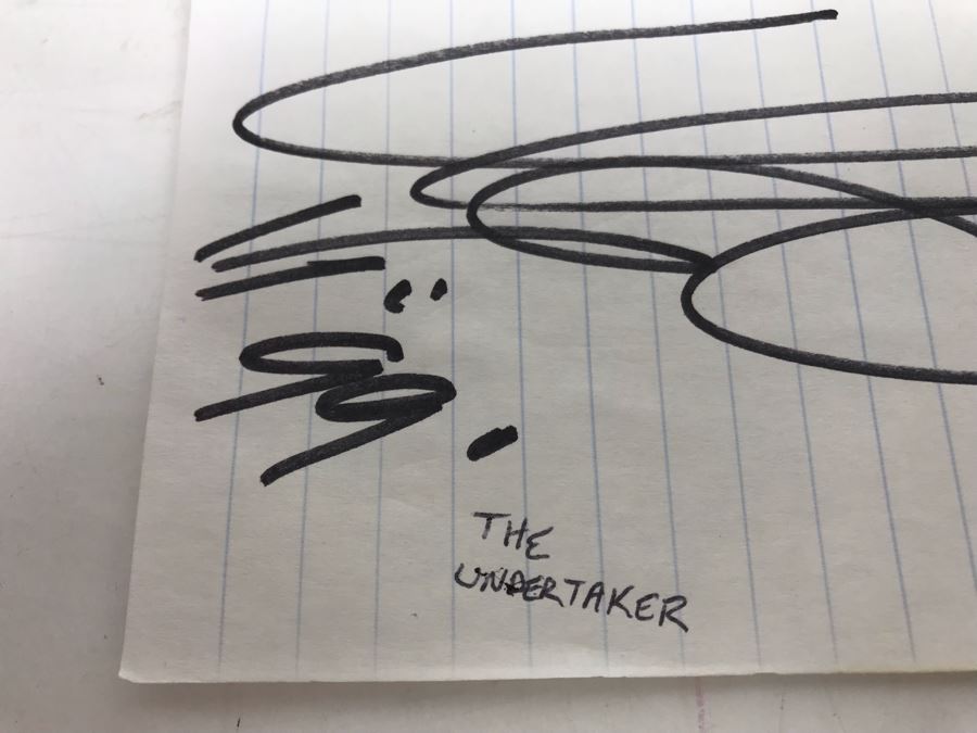 Collection Of (3) Vintage 1999 Signatures Of Lou Ferrigno, The ...