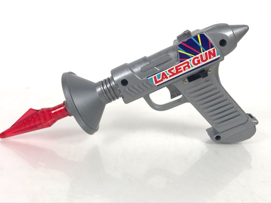 Vintage Hong Kong Laser Toy Gun Battery Powered Vintage Hong Kong Laser Toy Gun Battery Powered