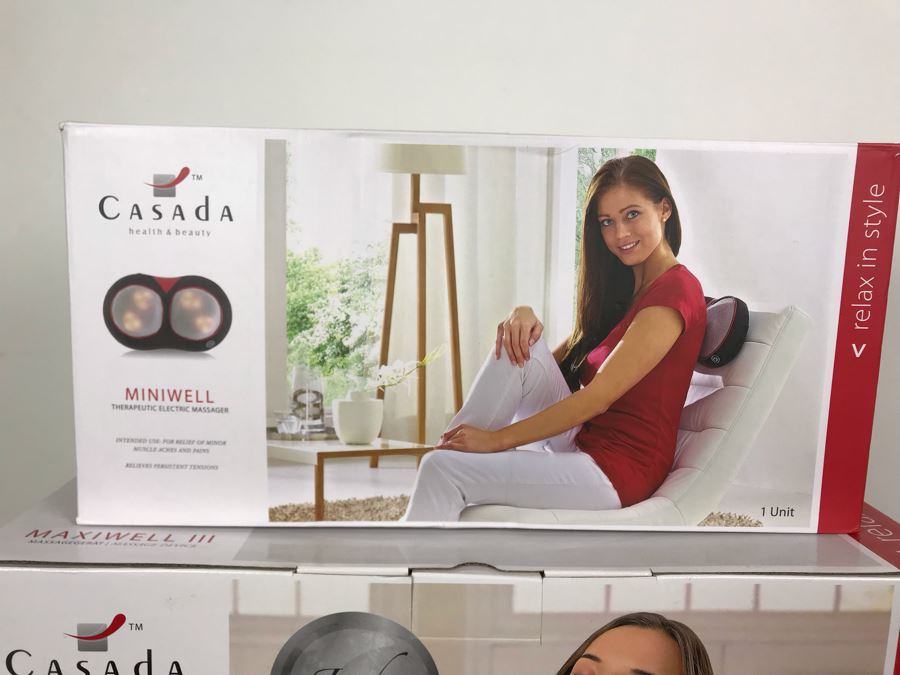 JUST ADDED - Casada Miniwell And Maxiwell III Massagers