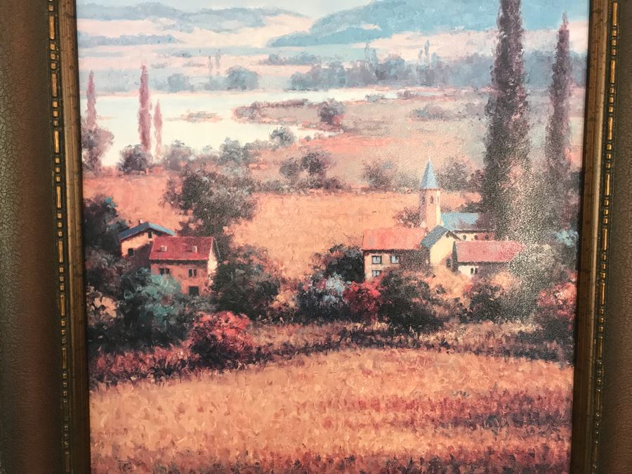 Framed Landscape Print 31W X 36H