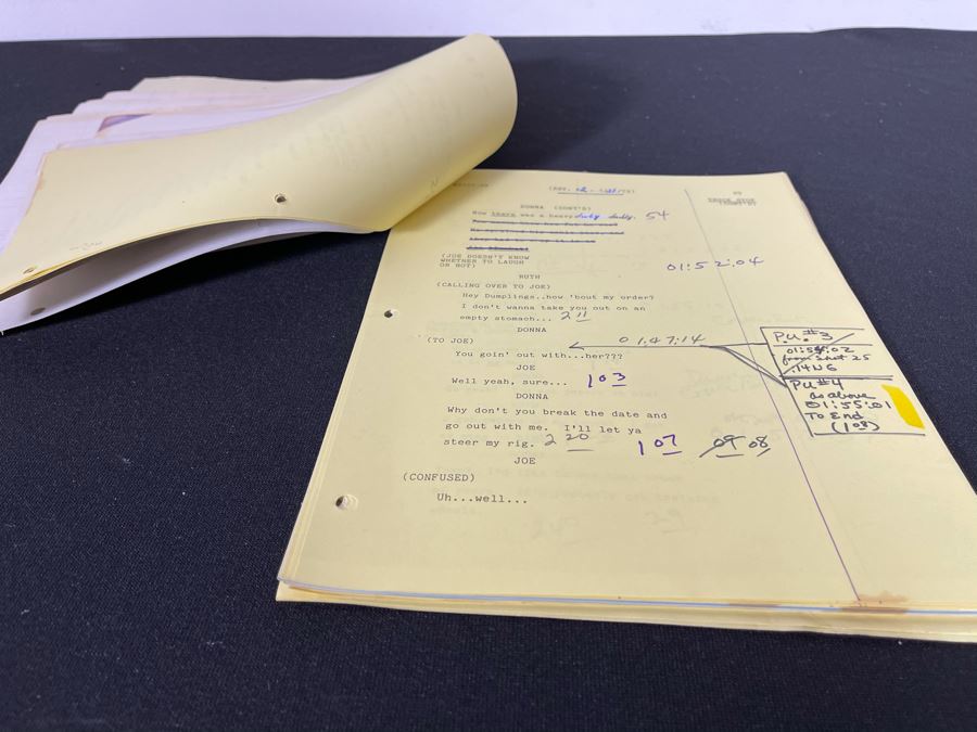 1979 Final Draft TV Script To 'The Donna Fargo Show' Show #0122 With ...