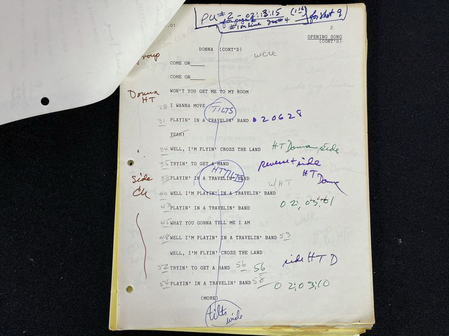 1979 Final Draft TV Script To 'The Donna Fargo Show' Show #0122 With ...