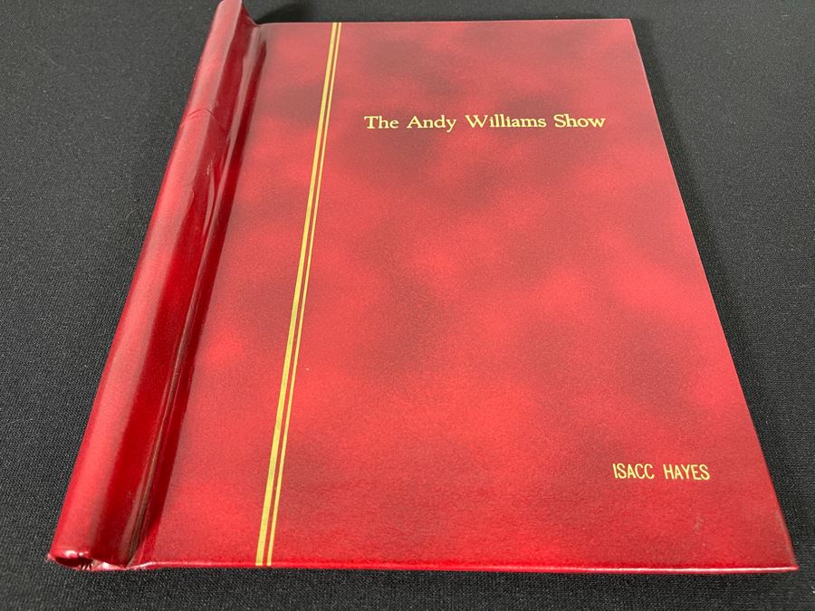 The Andy Williams Show Binder Personalized To Isaac Hayes