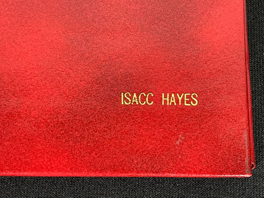 The Andy Williams Show Binder Personalized To Isaac Hayes
