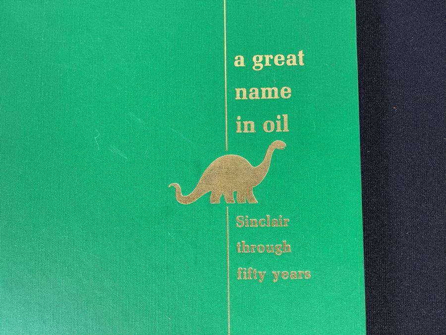 Vintage 1966 Hardcover Book Sinclair Oil Corporation: A Great Name In ...