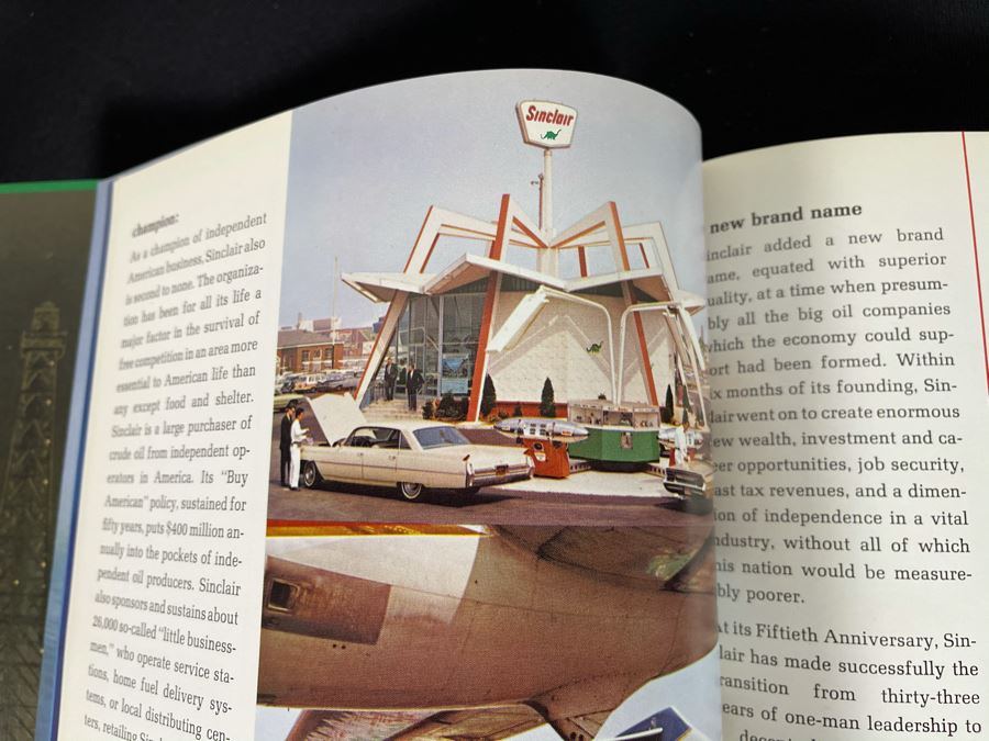Vintage 1966 Hardcover Book Sinclair Oil Corporation: A Great Name In ...