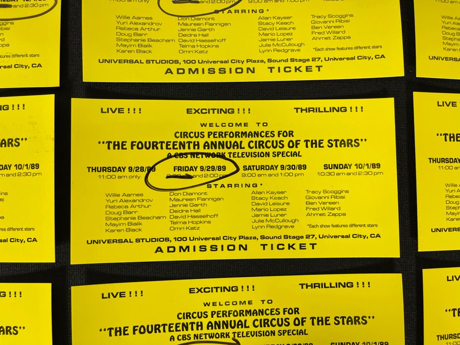 Tickets To NBC Studios Bob Hope Salutes The Super Bowl And The CBS TV ...