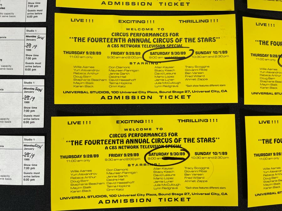 Tickets To NBC Studios Bob Hope Salutes The Super Bowl And The CBS TV ...