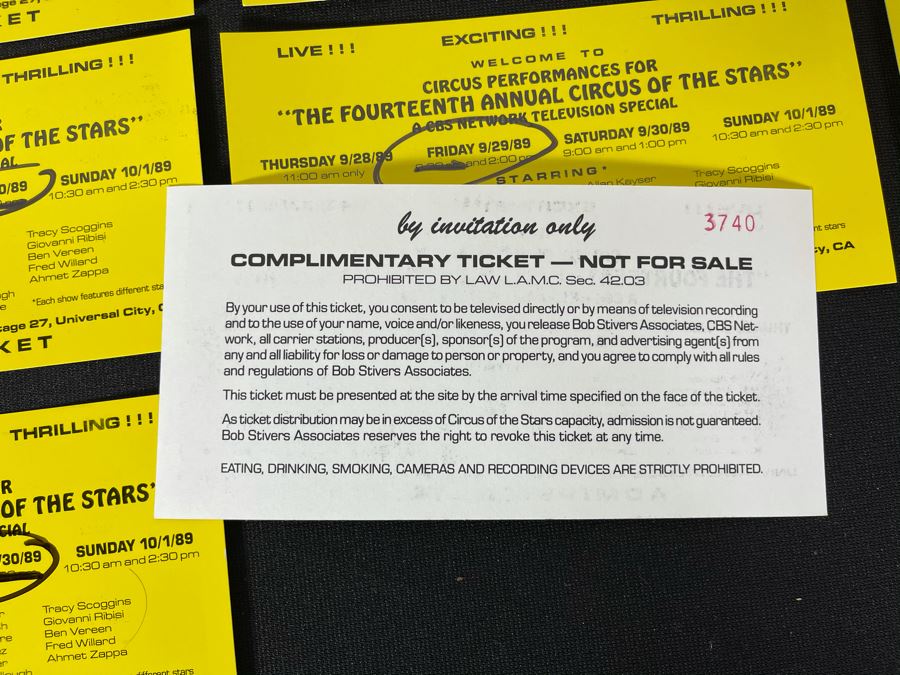 Tickets To NBC Studios Bob Hope Salutes The Super Bowl And The CBS TV ...