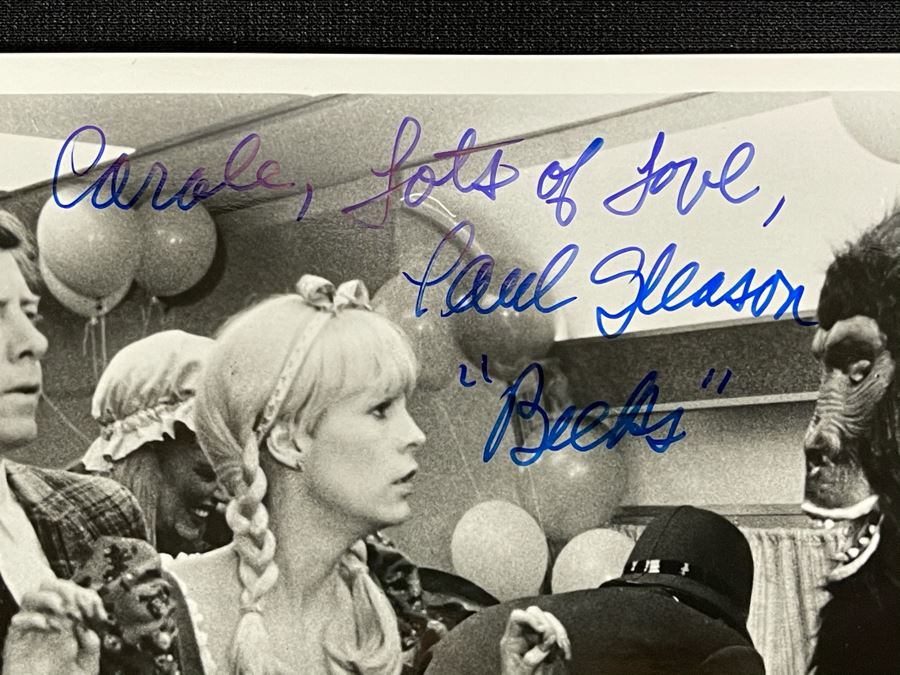 Signed By Actor Paul Gleason As Clarence Beeks In 'Trading Places' B&W ...