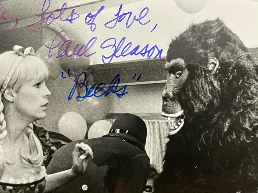 Signed By Actor Paul Gleason As Clarence Beeks In 'Trading Places' B&W ...