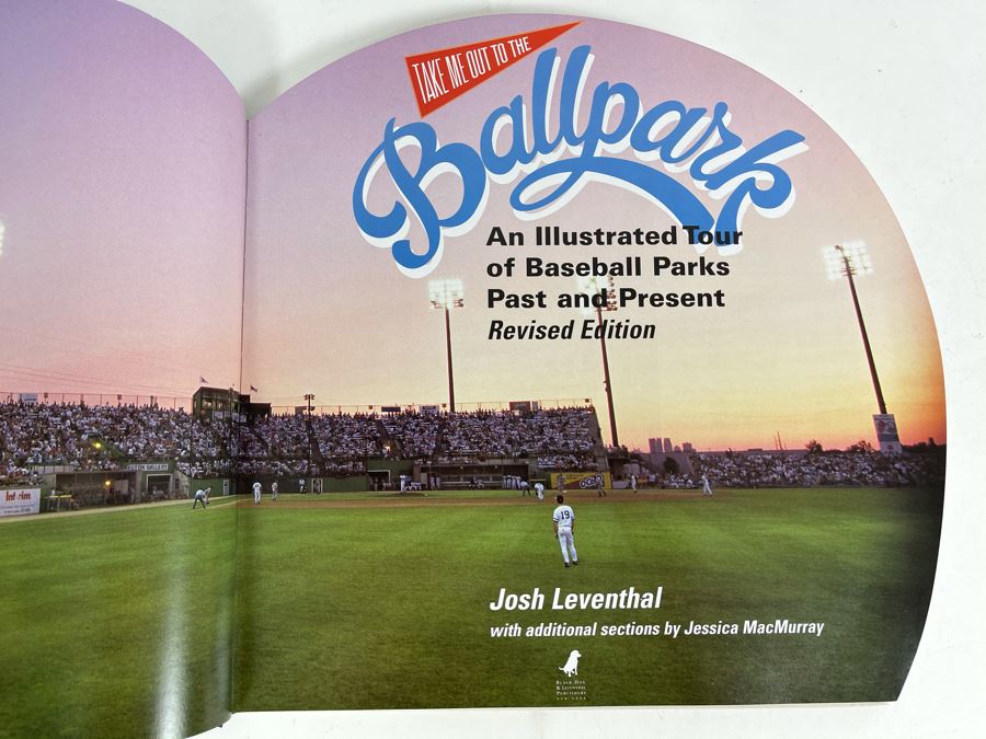 Take Me Out To The Ballpark Book - Illustrated Tour Of Baseball Parks ...