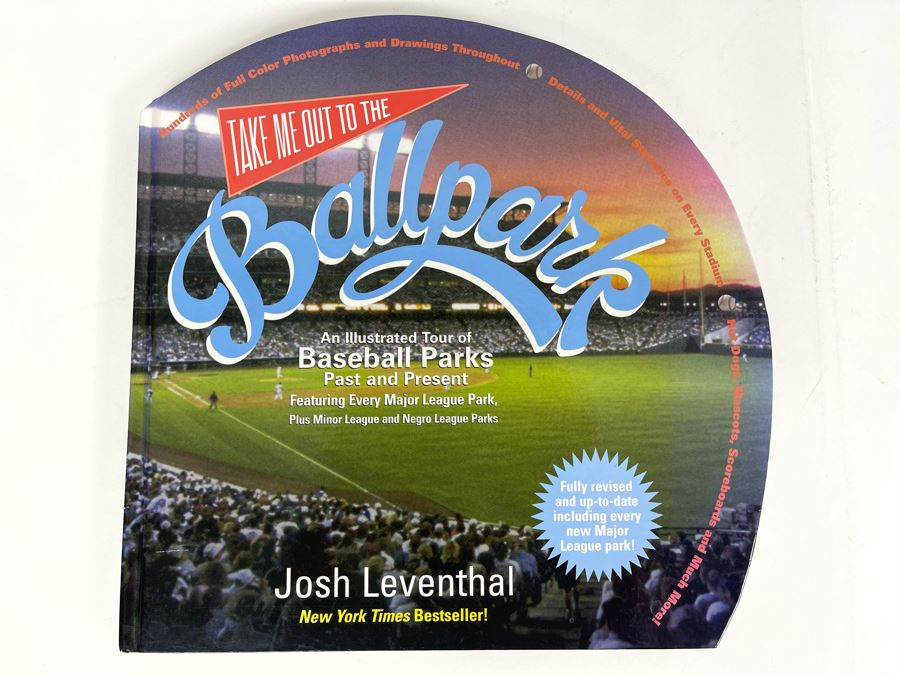 Take Me Out To The Ballpark Book - Illustrated Tour Of Baseball Parks ...