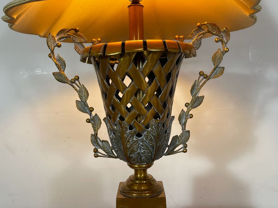 Frederick Cooper Copper Table Lamp 33H