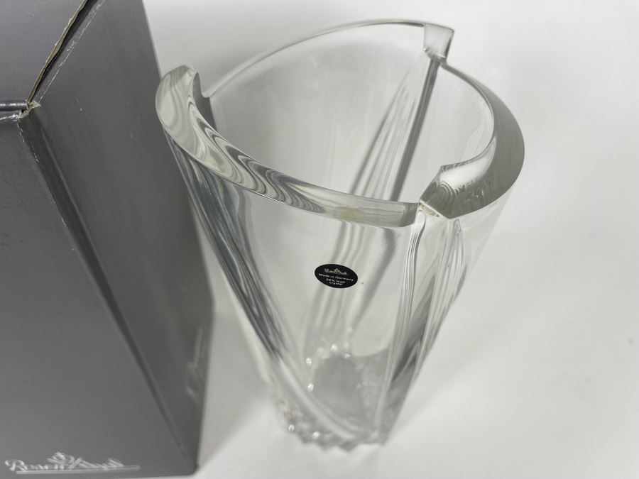 JUST ADDED - New Rosenthal Crystal 10' Vase Exaltation Made In Germany
