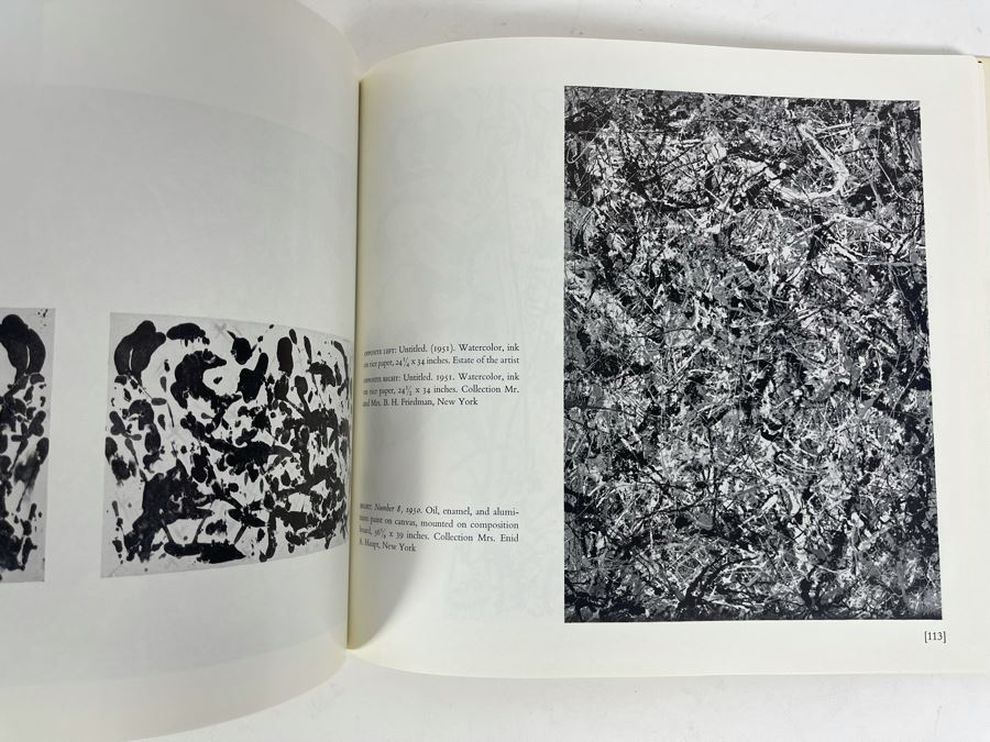 Jackson Pollock Art Book By Francis V. O'Connor The Museum Of Modern ...