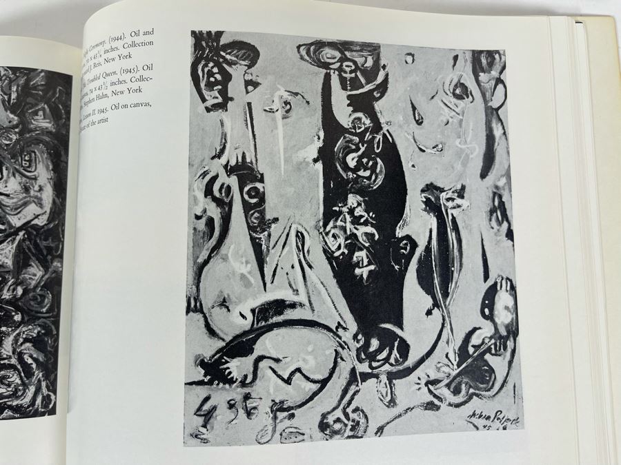 Jackson Pollock Art Book By Francis V. O'Connor The Museum Of Modern ...