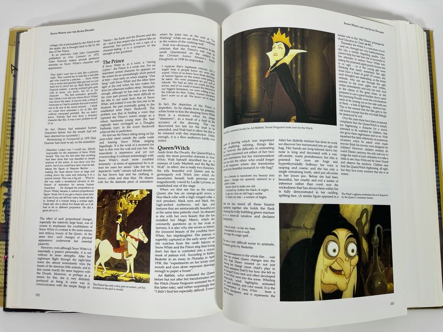 First Edition Hardcover Book Encyclopedia Of Walt Disney’s Animated ...