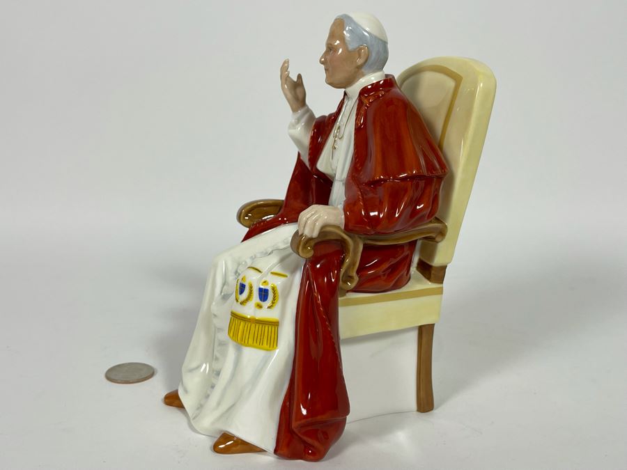 Royal Doulton Pope John Paul II Figurine Limited Edition Commissioned ...