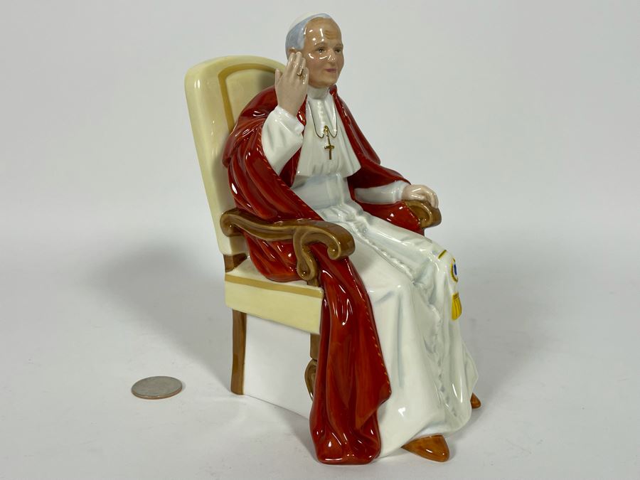 Royal Doulton Pope John Paul II Figurine Limited Edition Commissioned ...