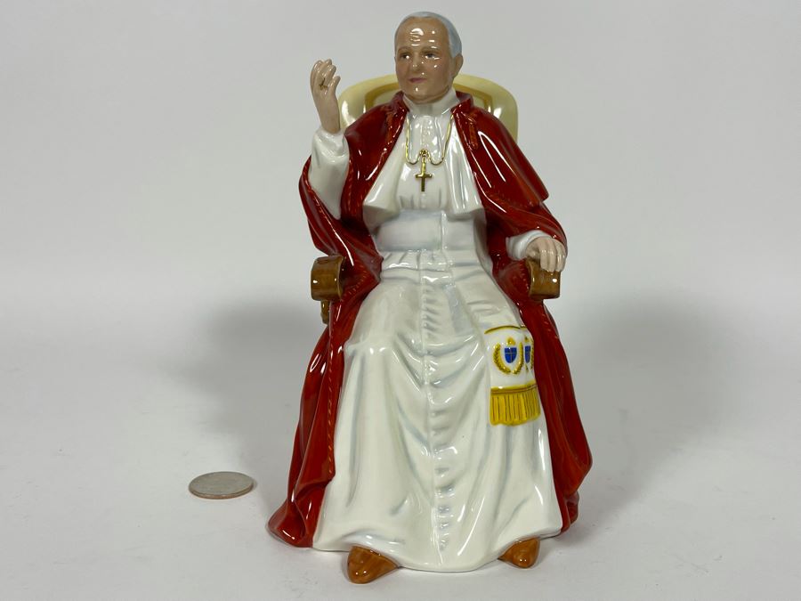 Royal Doulton Pope John Paul II Figurine Limited Edition Commissioned ...