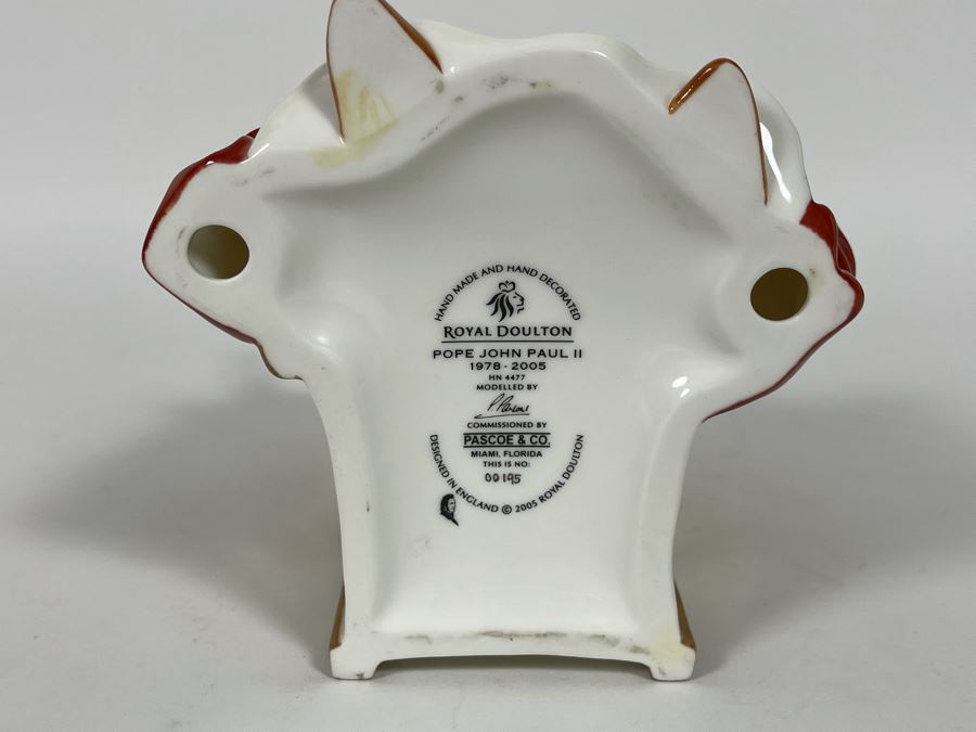 Royal Doulton Pope John Paul II Figurine Limited Edition Commissioned ...