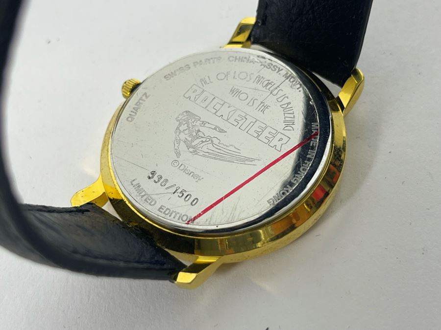 Limited Edition Disney Rocketeer Watch And Disneyland The Lion King Watch