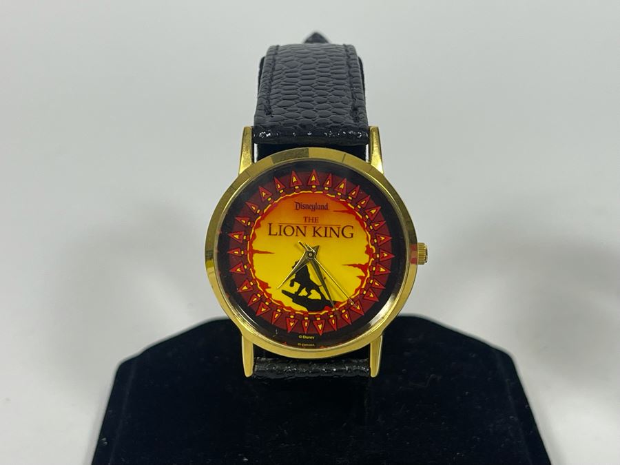 Limited Edition Disney Rocketeer Watch And Disneyland The Lion King Watch
