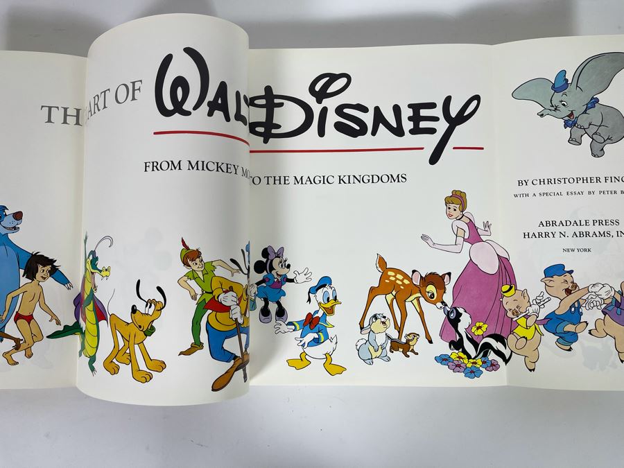The Art Of Walt Disney From Mickey Mouse To The Magic Kingdom Hardcover ...
