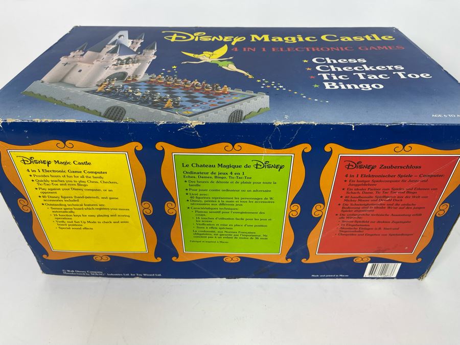 JUST ADDED - Disney Magic Castle Electronic Game - Untested