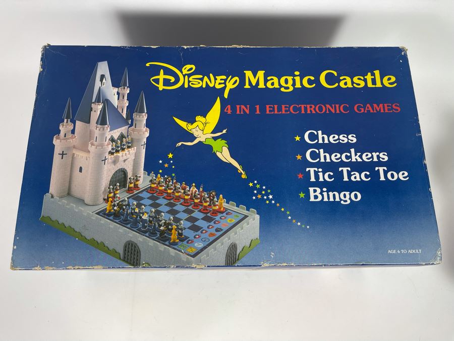 JUST ADDED - Disney Magic Castle Electronic Game - Untested