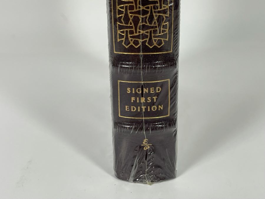 Sealed Signed First Edition Easton Press Book Homegoing By Frederik Pohl
