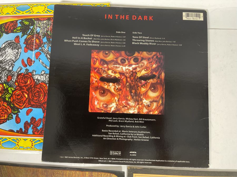 (4) Grateful Dead Vinyl Records