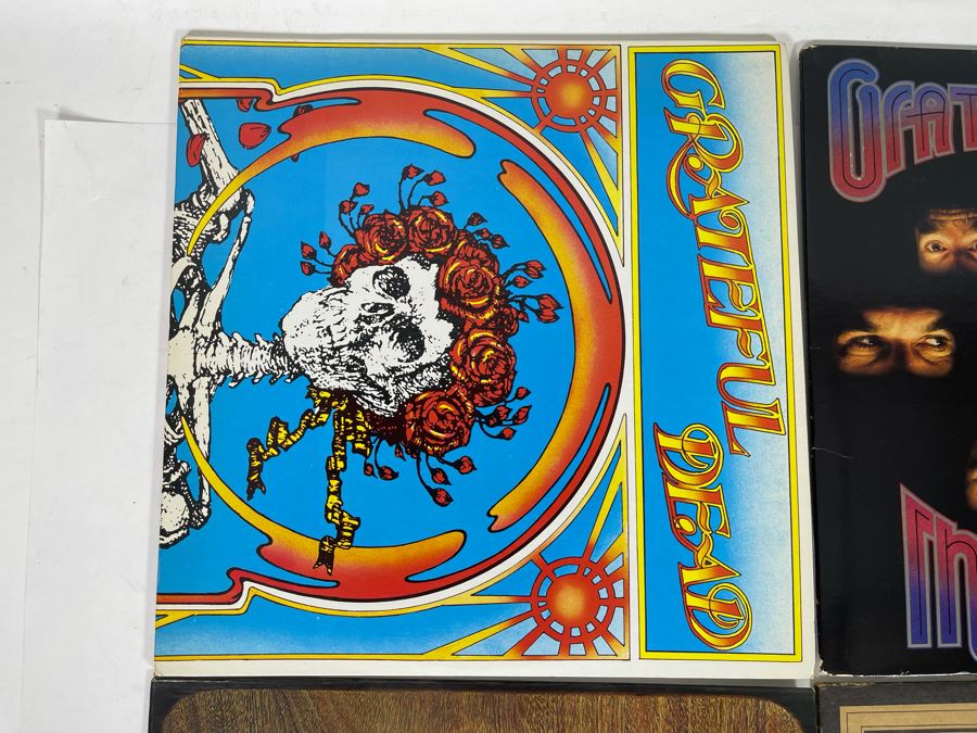 (4) Grateful Dead Vinyl Records