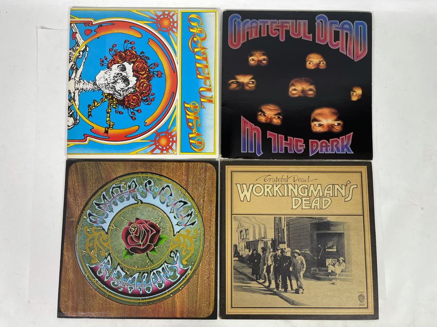 (4) Grateful Dead Vinyl Records