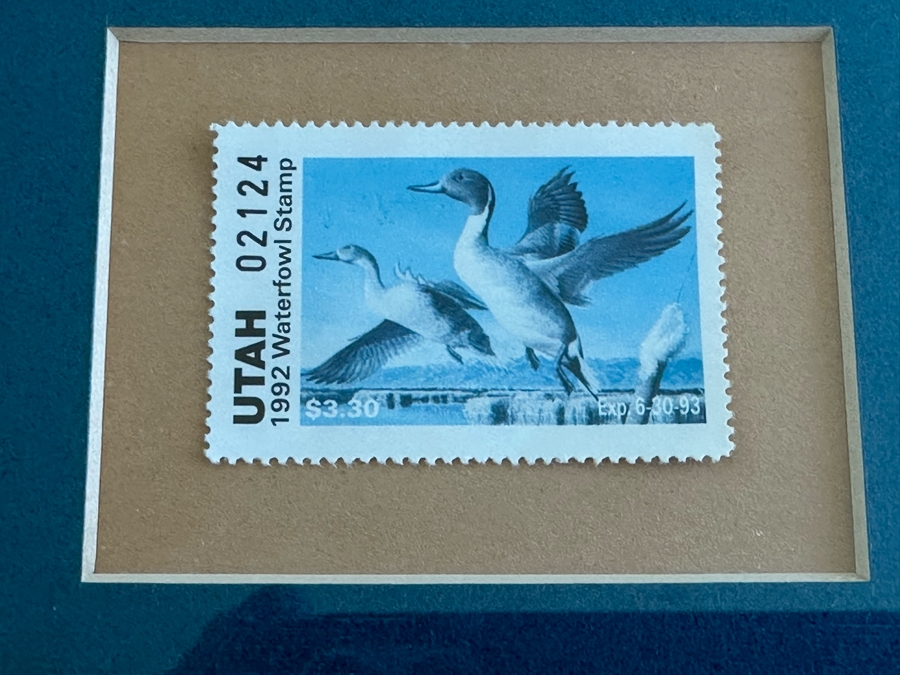 Hand Signed Robert Steiner Limited Edition Duck Print Artist Proof And ...