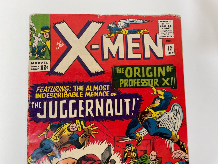 Vintage Marvel Comics The Uncanny X-Men #12 Comic Book