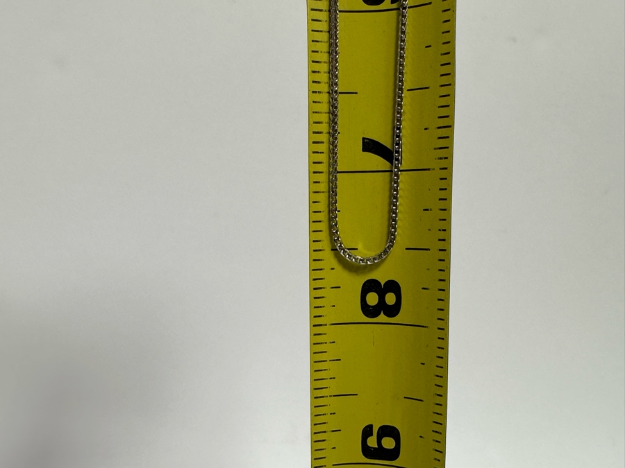 18K Gold (White) 15' Necklace g? [CA]