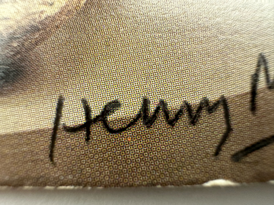 Henry Moore (1831-1895, United Kingdom) Hand Signed Art Gallery Of ...